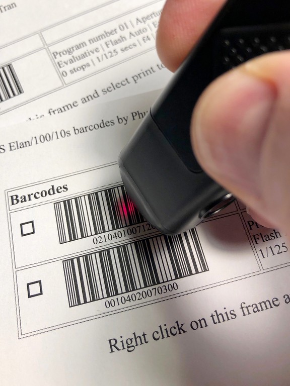 Canon Barcode Reader E – Utah Film Photography